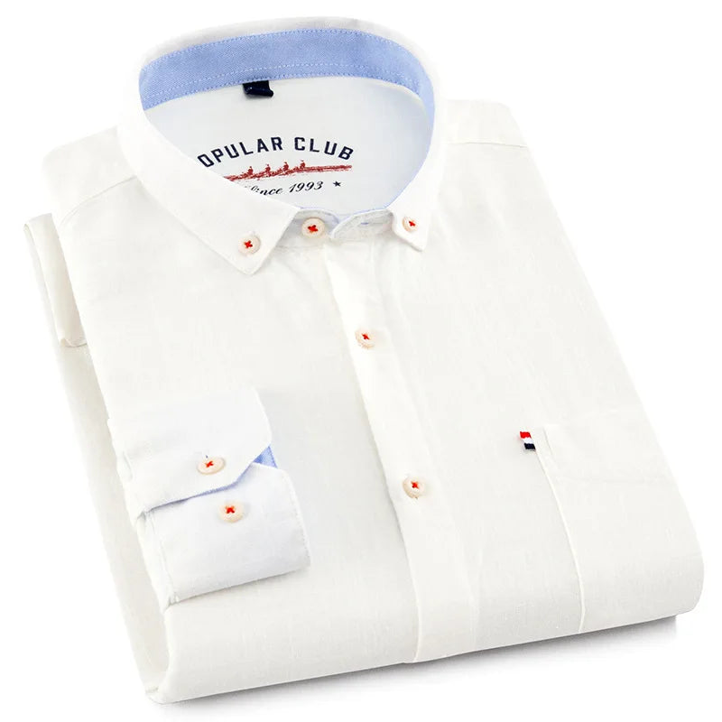 Montclair Linen Button-Down – Astrilon